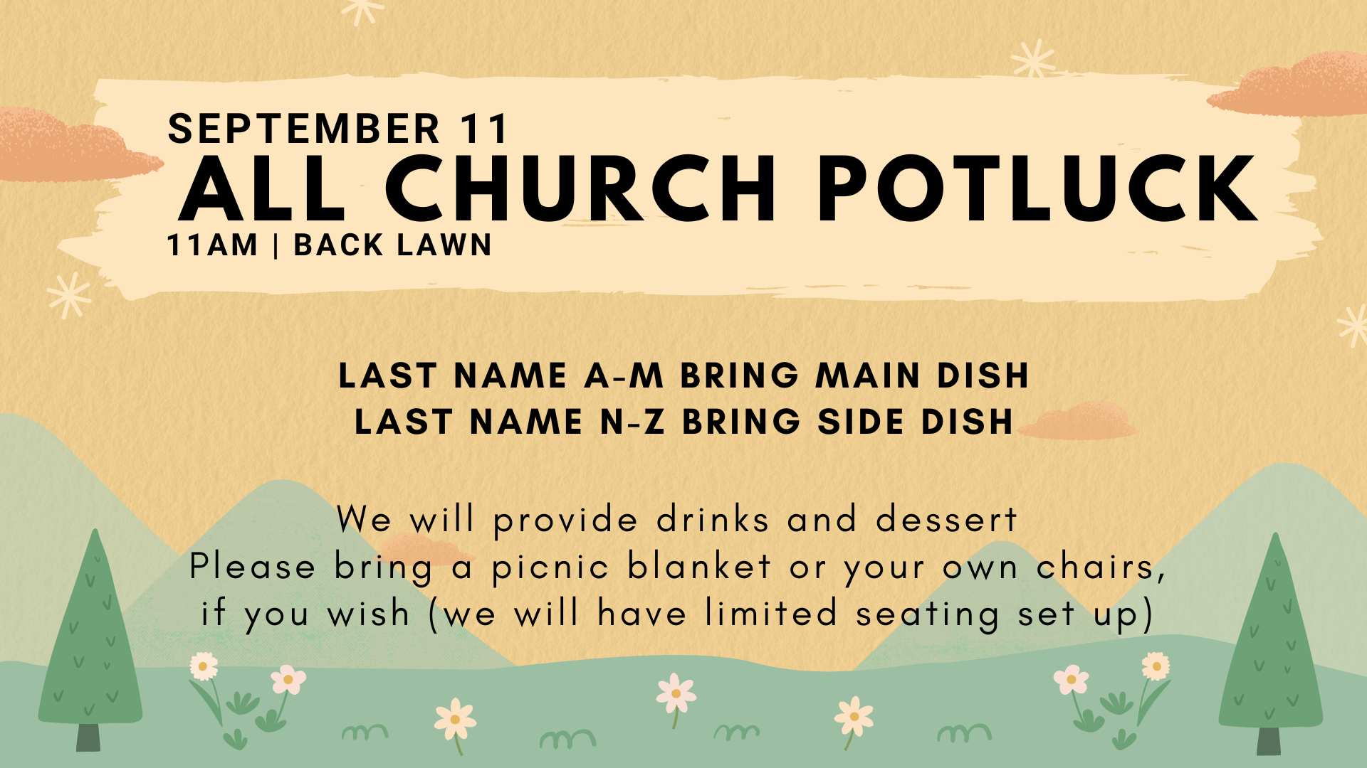 All-Church Potluck – LifePointe Church